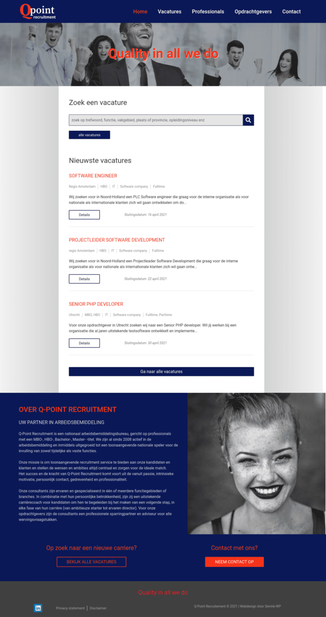 Webdesign & Cursus WP | Sierink-WP helpt je snel en goed!